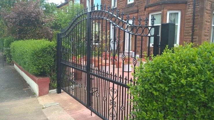 Wrought Iron Path Gates & Garden Gates Scotland